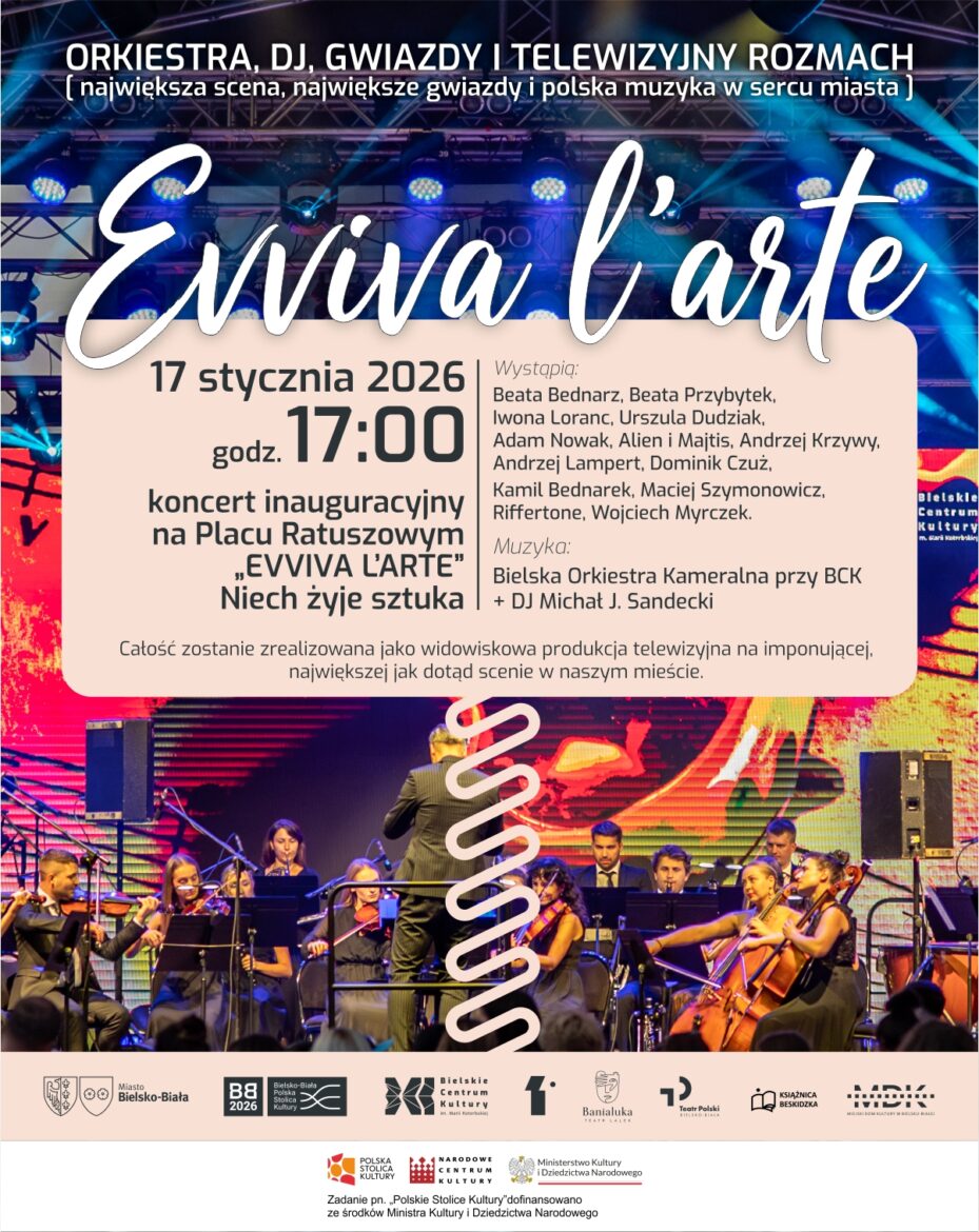 Bielsko-Biała i Wielki Koncert PSK 2026 z retransmisją w TVP! Na jednej ...